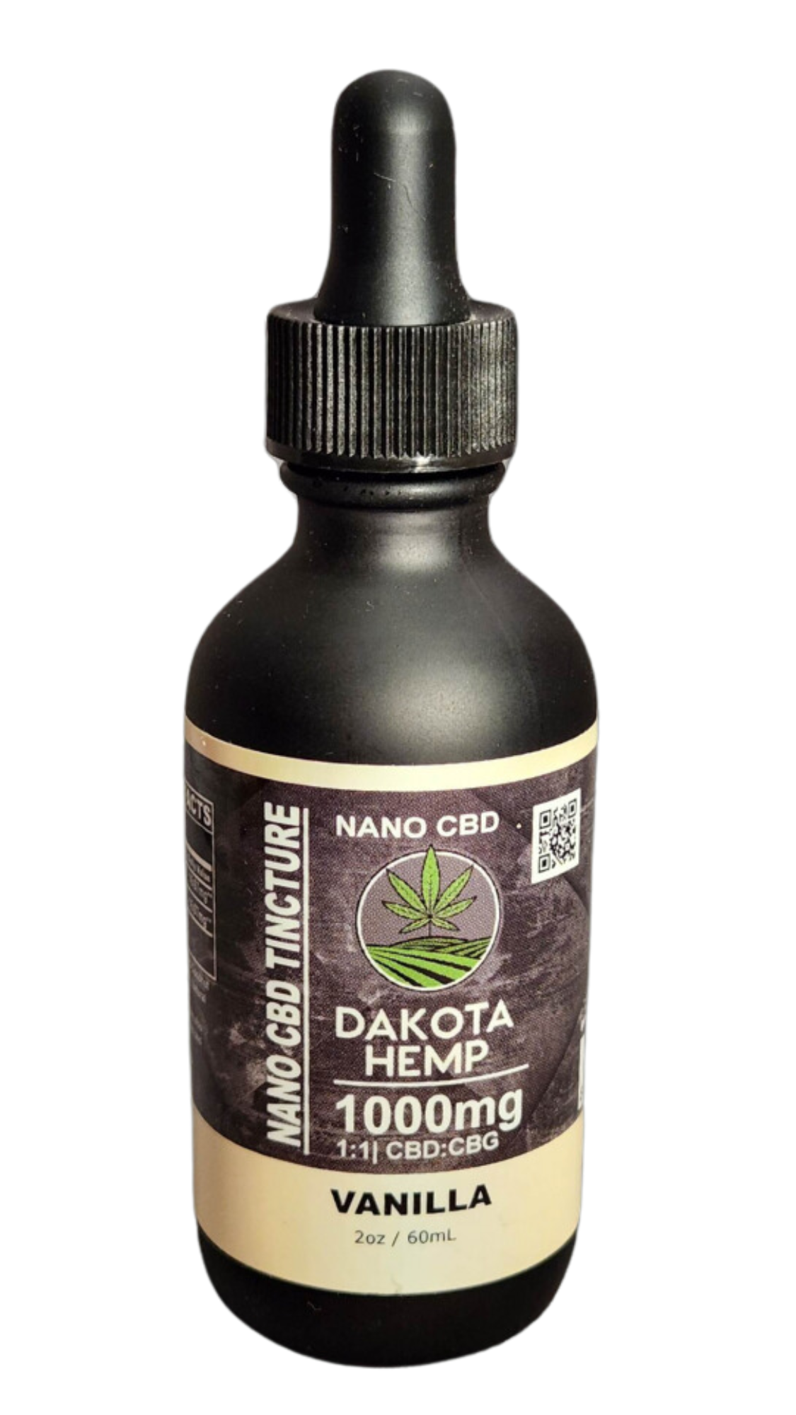 Nano Hemp Tincture- Vanilla Flavor | Dakota Hemp